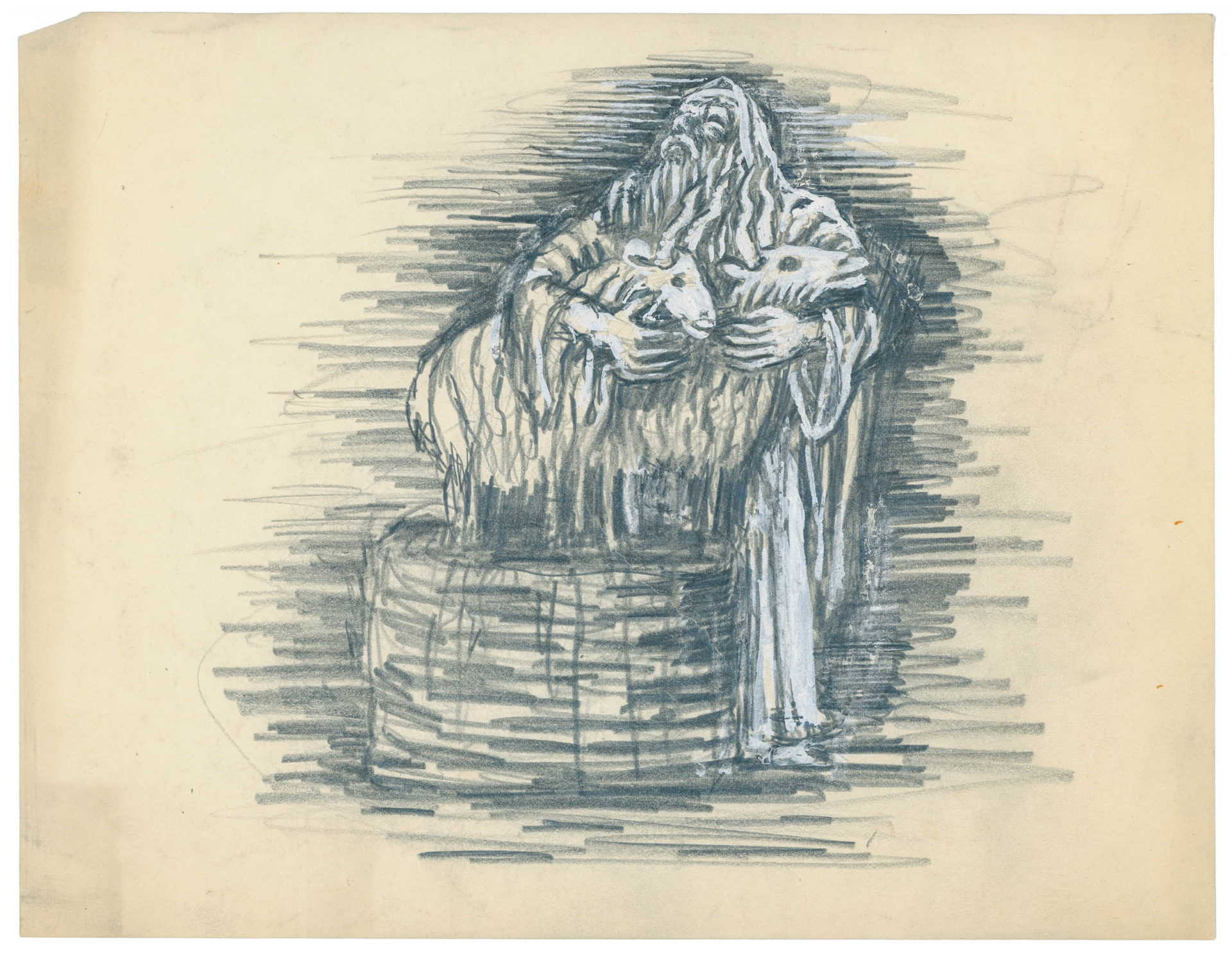 Abraham and the Ram – Ismar David Archive